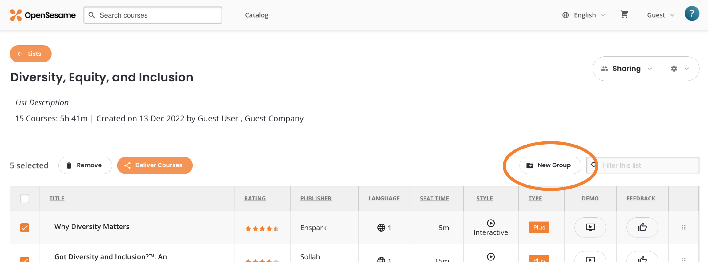 How to use OpenSesame Lists – OpenSesame Support
