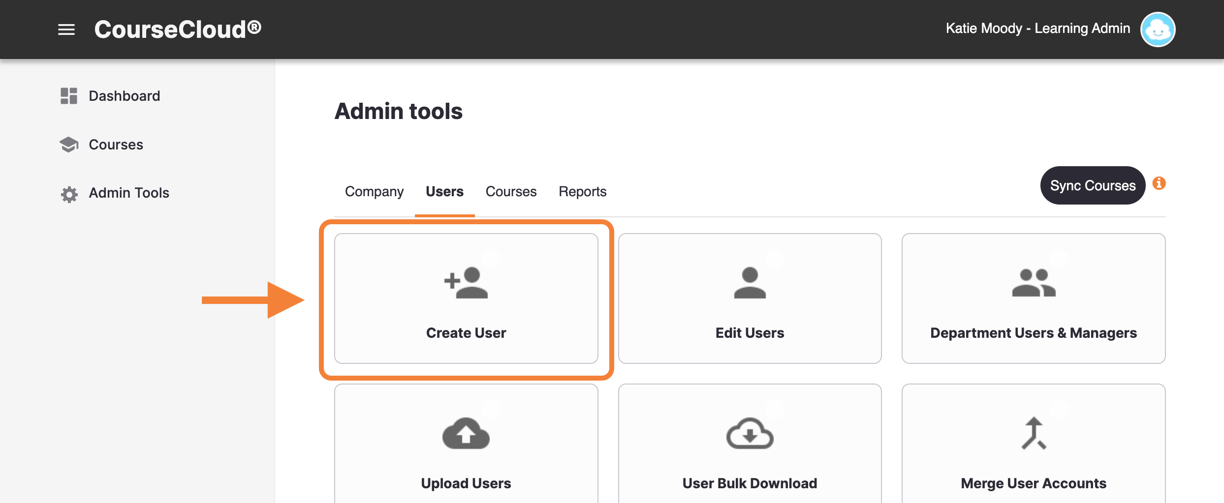 Create user accounts in CourseCloud – OpenSesame Support