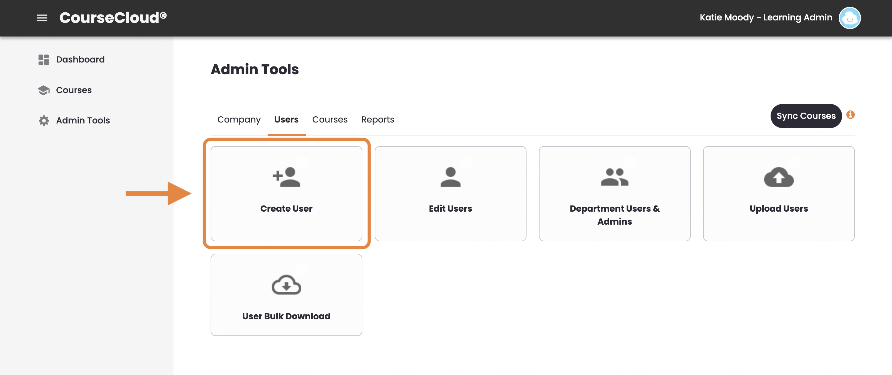 Create user accounts in CourseCloud – OpenSesame Support