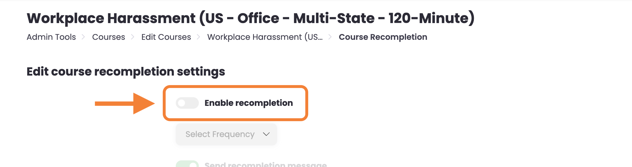 Set up a course for multiple completions in CourseCloud – OpenSesame ...