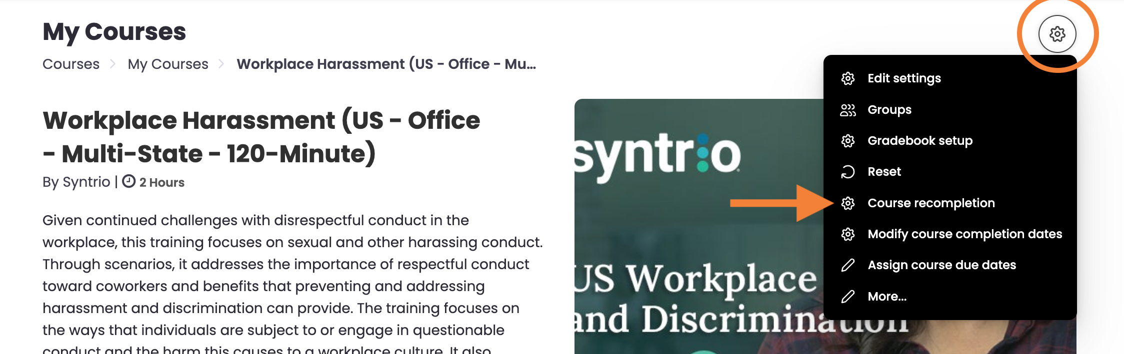Set up a course for multiple completions in CourseCloud – OpenSesame ...
