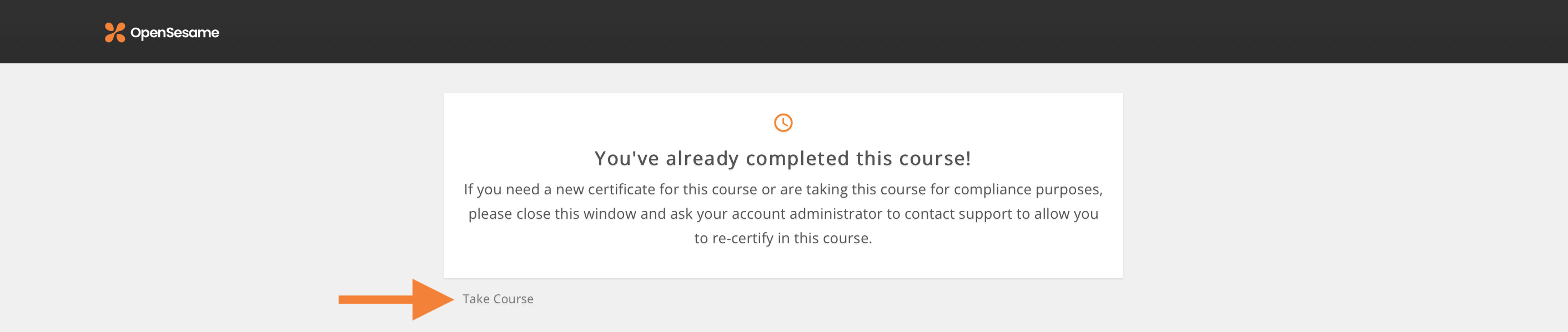 Set up a course for multiple completions in CourseCloud – OpenSesame ...