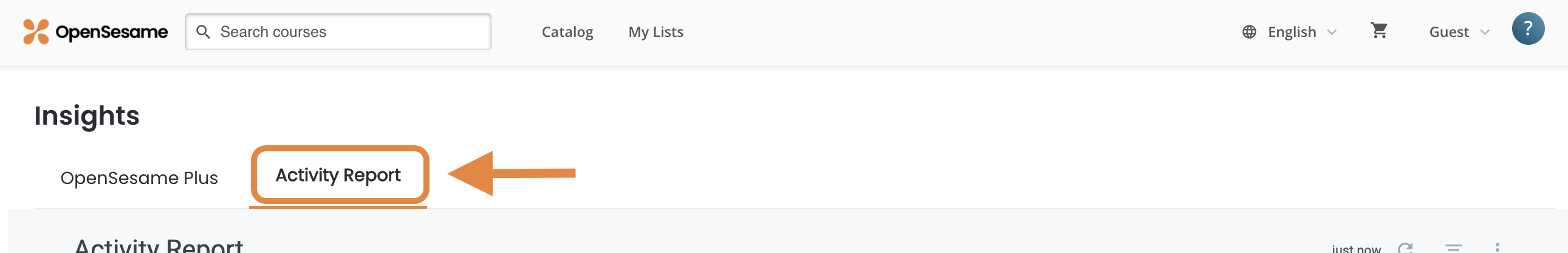 How to use the OpenSesame Plus Insights Dashboard – OpenSesame Support