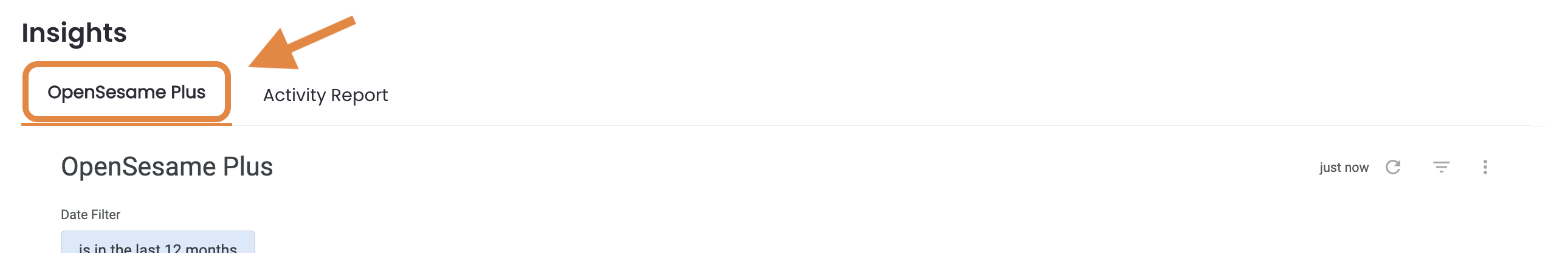 How to use the OpenSesame Plus Insights Dashboard – OpenSesame Support