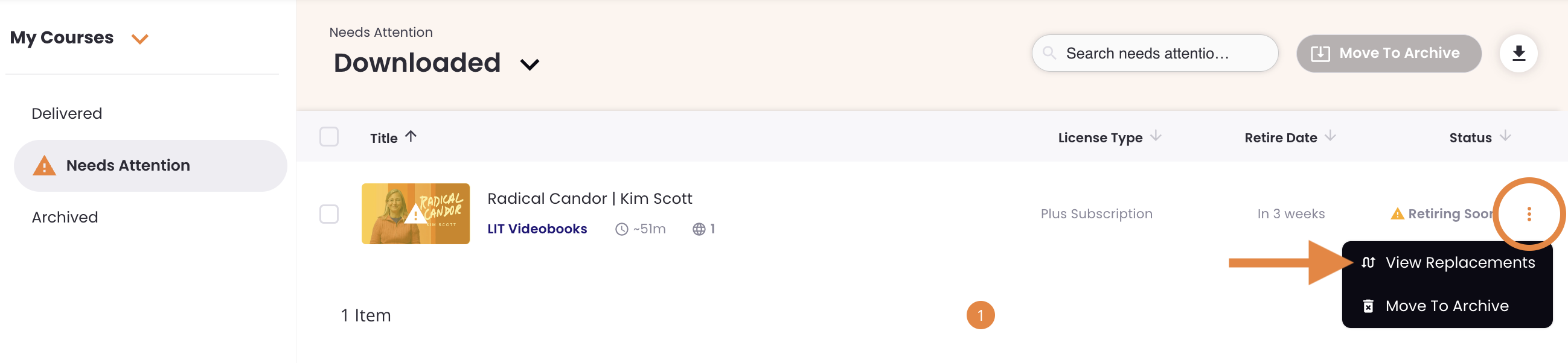 How to use the My Courses dashboard – OpenSesame Support