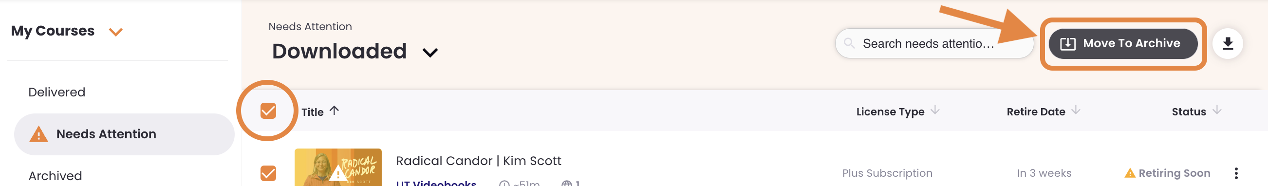 How to use the My Courses dashboard – OpenSesame Support
