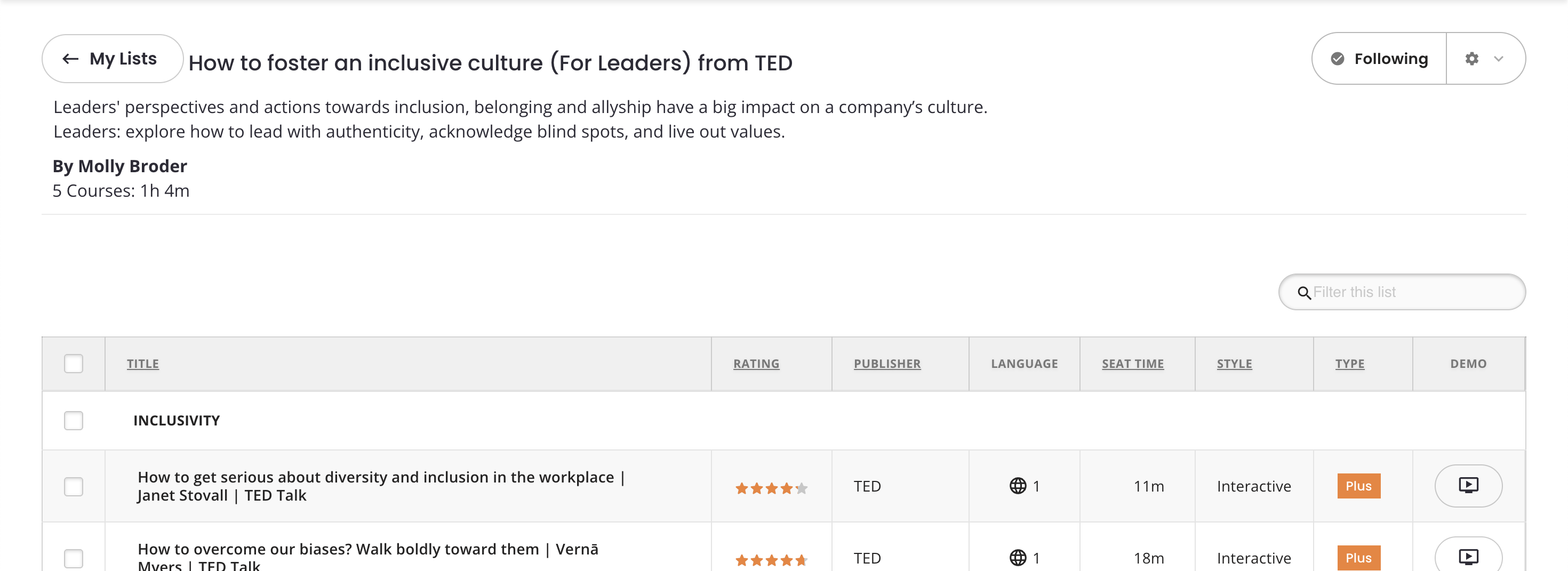 How to view My Lists – OpenSesame Support